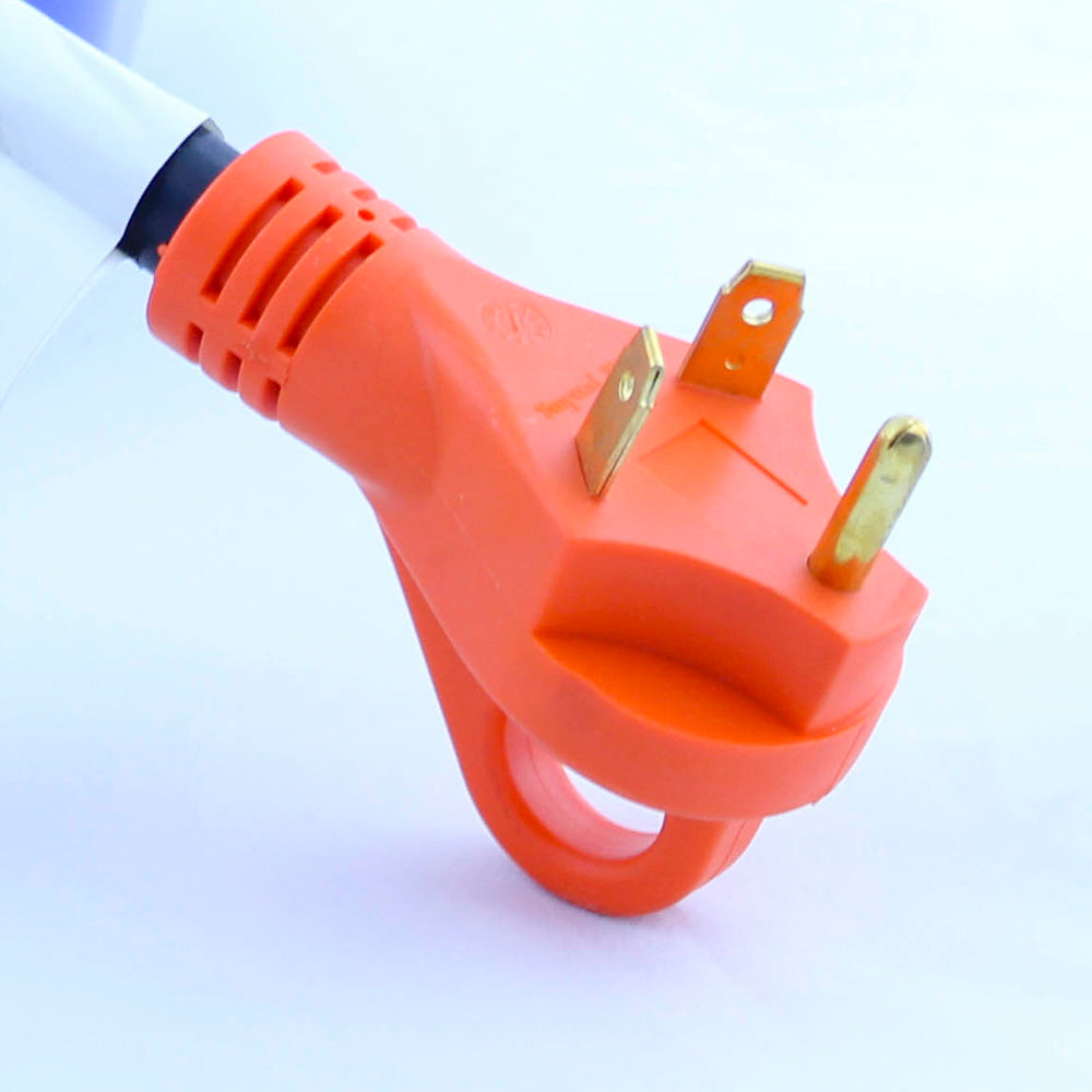 GoWISE Power 12-Inch 90-Degree Dog Bone RV Adapter 30-Amp Male and 50 ...